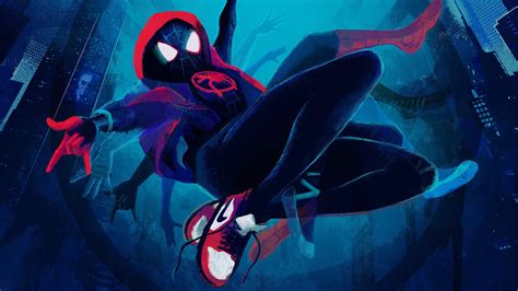 Spider Man Into The Spider Verse Logo Wallpapers Wallpaper Cave