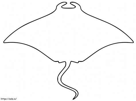 Dibujos Para Colorear De Mantarrayas Para Imprimir 29 Dibujos Para