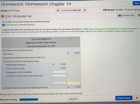 Solved Save Homework Homework Chapter 14 Score 0 Of 10 Pts
