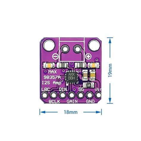 Buy Max98357a I2s 3w Class D Mini Mono Amplifier Module Online In India