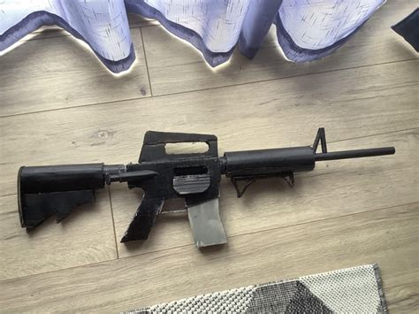 My Modded M4a1 R Cardboard