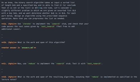 As We Know The Binary Search Algorithm Takes As Chegg