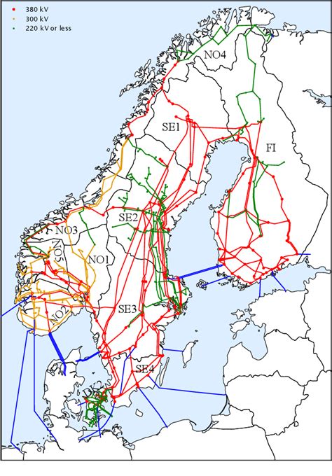 Figure 1 From Open Nodal Power Flow Model Of The Nordic Power System Semantic Scholar