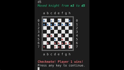 The Odin Project Top Ruby Final Project Chess Game Youtube