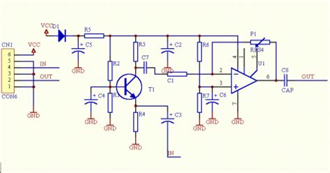 Low Impedance Microphone Amplifier Amplifier Circuit Circuit Diagram SeekIC