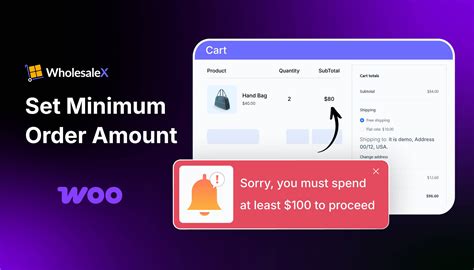 How To Set A Minimum Order Amount In Woocommerce With And Without Plugins