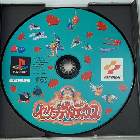 Sexy Parodius PS Japan Ver Playstation PS One Konami Shmup