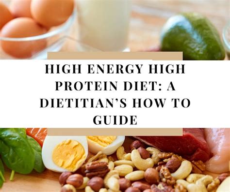 The High Energy High Protein Diet