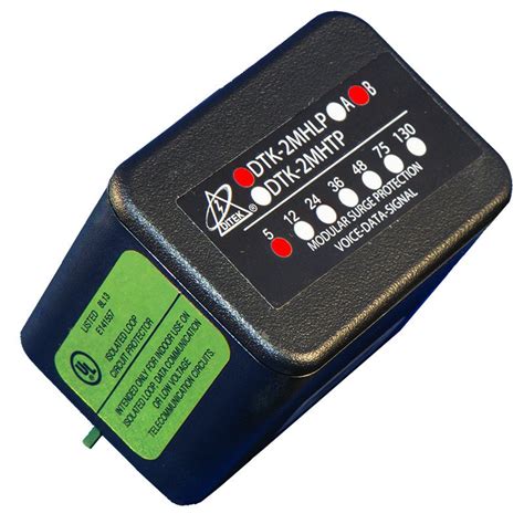 Ditek Dtk 2mhlp5b 5v 2 Pair Suppression Module