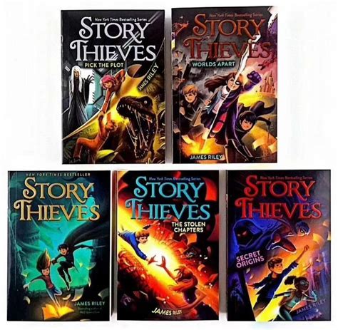 Sg Stock Story Thieves Complete Collection Set Of 5 Books Goo Pack
