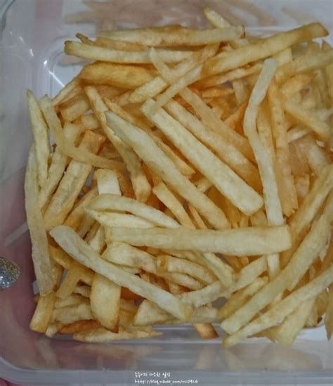 간식으로 바삭한 햄버거집 감자튀김 쉽게 만들어 드세요