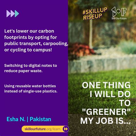 esha n on linkedin environmental sustainability greenjobs careers