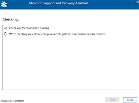 Microsoft 지원 및 복구 도우미를 사용하여 Outlook 검사 Outlook Microsoft Learn