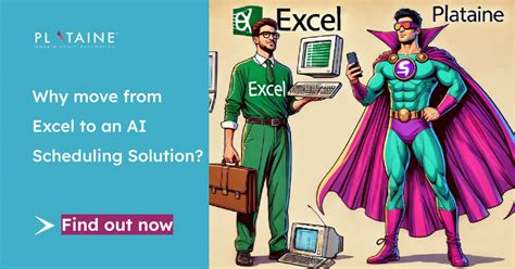Why Move From Excel To An Ai Scheduling Solution Plataine