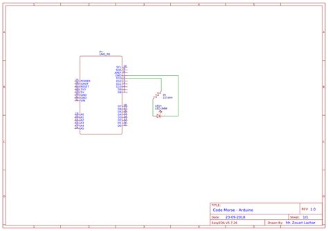 Morse Code EasyEDA Open Source Hardware Lab
