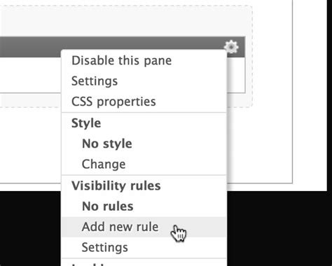 Create Custom Visibility Rules In Panels Using Ctools Access Plugins
