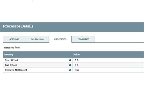 Apache Nifi How To Drop Or Truncate Flow File Content After Handling It Stack Overflow