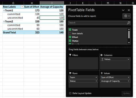 Microsoft Excel Joining A Pivot Table And A Normal Table To Create A Graph Super User