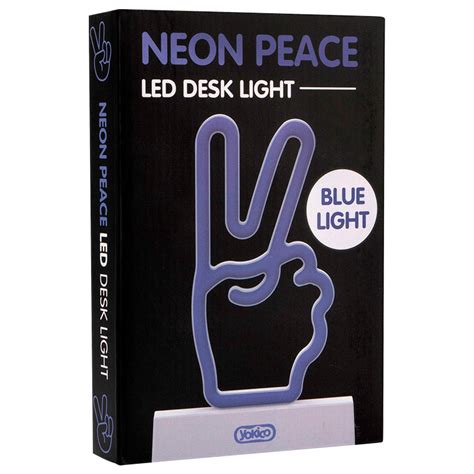 Neon Peace Desk Light Yokico