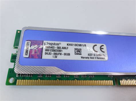 Оперативная память DDR3 8Gb Kingston HyperX blu