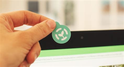 Custom Webcam Covers Sticker Mule