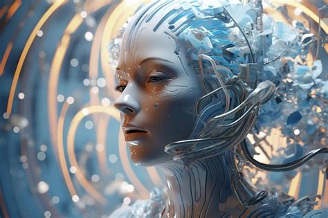 Premium Photo Abstract Visualization Of A Personal Assistant
