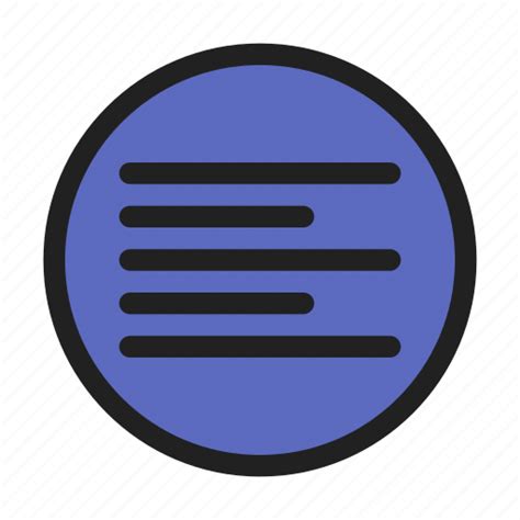 Left Alignment Align Edit Text Document Icon Download On Iconfinder