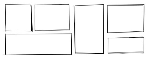 Rectangle Frame Cadre Edge Grunge Border Text Box Textured Isolated