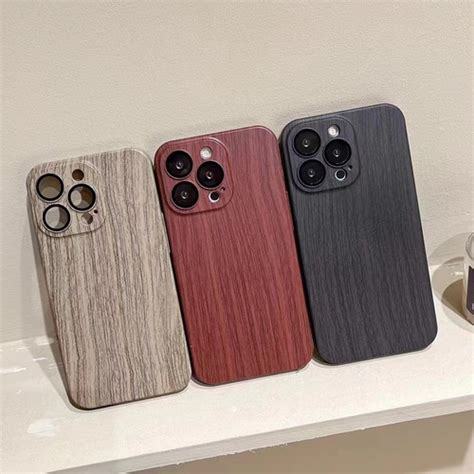 Jual New Case Oak Wood For Iphone X Xs Max Xr Pro Max Softcase Tpu Light Brown Iph X Xs