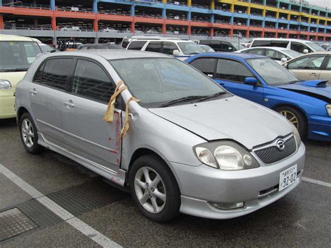Автомобиль на разбор toyota corolla runx zze123 2zz 2001 года