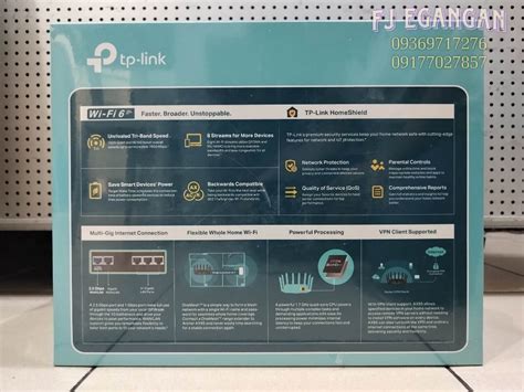 Tp Link Archer Ax Ax Tri Band Stream Wi Fi Router Computers Tech Parts