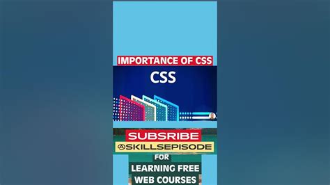 Importance Of Css In Web Designing Learnhtml5andcss3 Webdesign