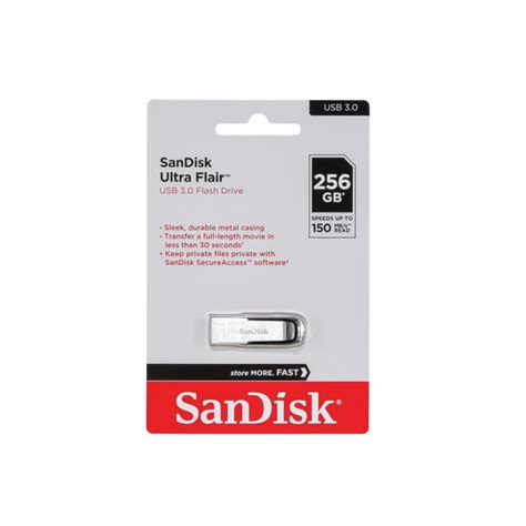 Sandisk 256gb Usb Ultra Flair Usb 30 Flash Drive Foto Trade