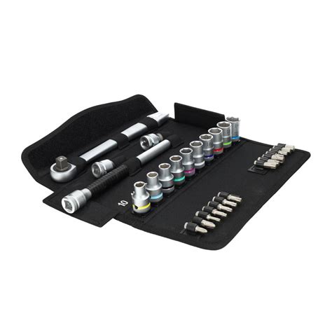 Wera Bitset Dopsleutelset In Etui Zyklop Metal Ratelset 28 Delig