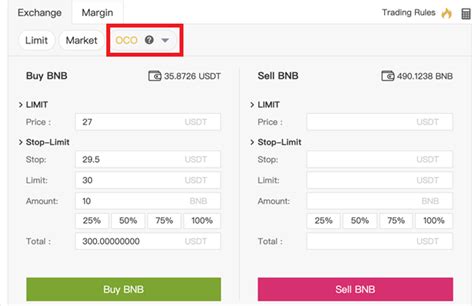 What Is An OCO Order In Binance Trading CryptoTalk Org