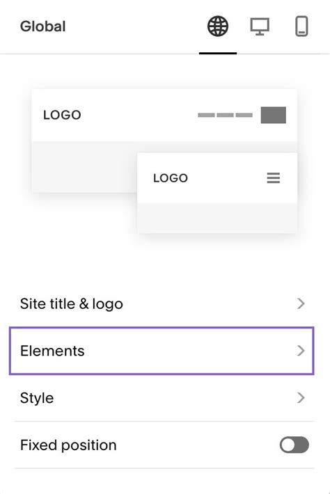 how to add a button to your header navigation in squarespace — big cat