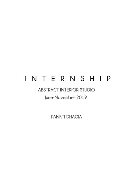 internship cept portfolio