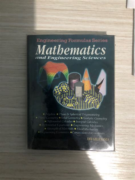 Engineering Formulas Series Mathematics Hobbies And Toys Books And Magazines Textbooks On Carousell
