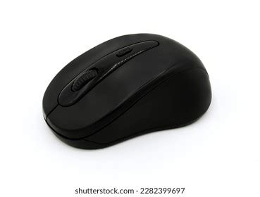 Black Wireless Bluetooth Computer Mouse Isolated Stock Photo 2282399697 Shutterstock