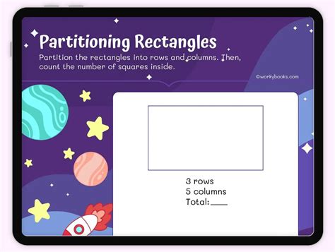 Partitioning Rectangles Worksheet 2ga2 Workybooks