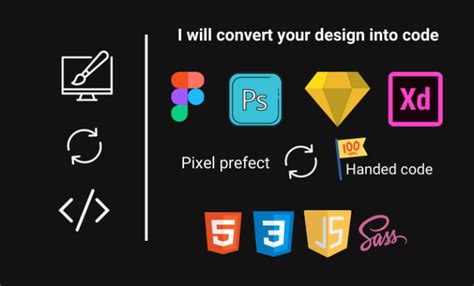 Convert Your Figma Sketch Psd And Xd Into Html By Coderzilla Fiverr