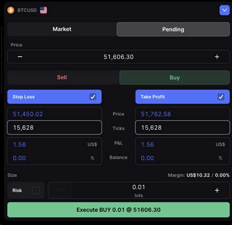 How To Place A Pending Order Tradelocker