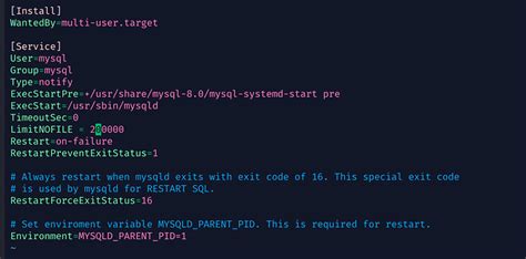 Could Not Increase Number Of Maxopenfiles To More Than Solution