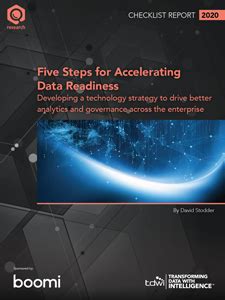 TDWI Checklist Report Five Steps For Accelerating Data Readiness TDWI