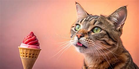 A Purrfectly Hilarious Scene Adorable Tabby Cat Engages In A Strawberry