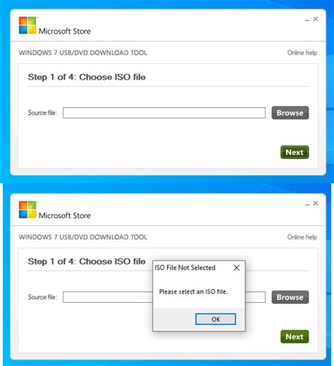 Windows 7 Usb Download Tool Requires A Pre Downloaded Iso R
