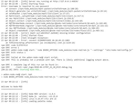 Error Username Is Required To Use Password · Issue 545 · Hassio