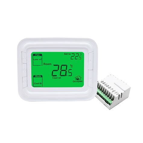 24v Modulating Thermostat T6865 Widely Used Smart Fan Coil Thermostat