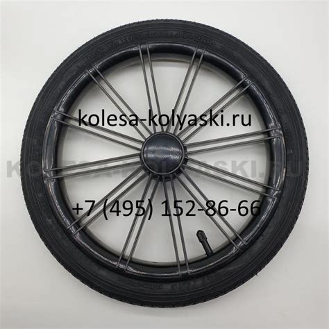 Колесо надувное 14 дюймов тип 48 черное для детской коляски - купить ...