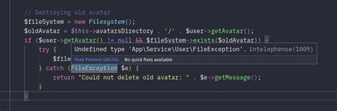 indexing problem `undefined type` errors after using something from
